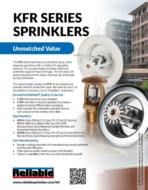 Marketing Literature | Reliable Sprinkler
