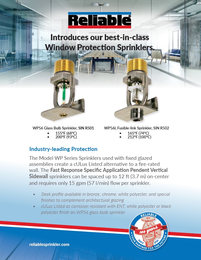 WP Window Series Sprinklers | Reliable Sprinkler